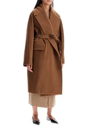 Max Mara Belted Long-sleeved Coat - No