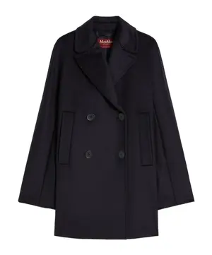 Max Mara Max Mara Studio Sheree Double-Breasted Blazer Blue