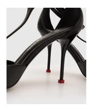 Alexander McQueen 90mm Leather Stiletto Pumps