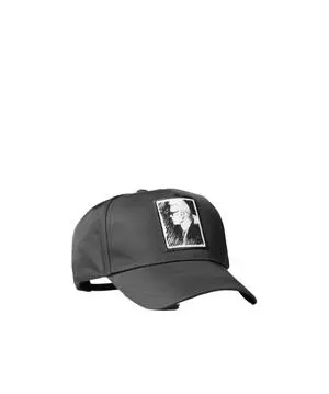 Karl Lagerfeld Printed Baseball Cap - Black