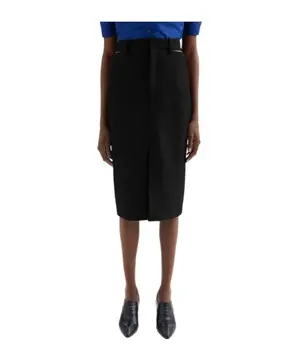 JIL SANDER Cut-out Mid-rise Skirt