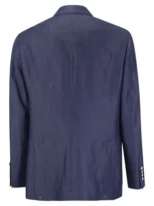 Brunello Cucinelli Double-breasted Jacket - Blue