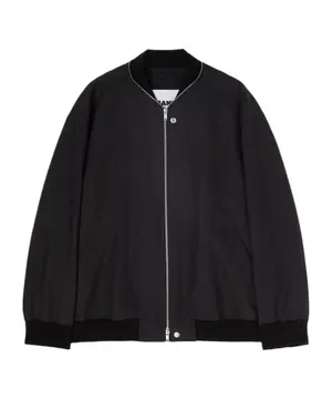 JIL SANDER Boxy Fit Bomber Jacket