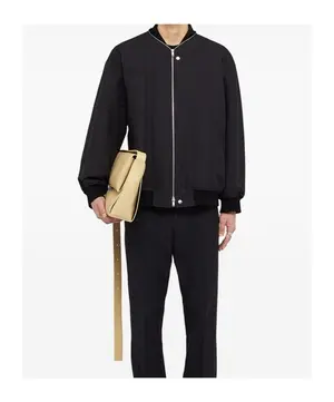 JIL SANDER Boxy Fit Bomber Jacket