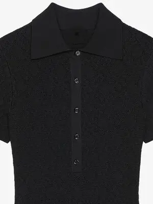 Givenchy Monogram 72 Jacquard Mini Polo Dress