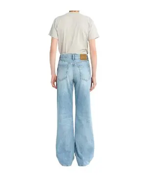 HAIKURE Classic Fit Straight Leg Jeans - Blue