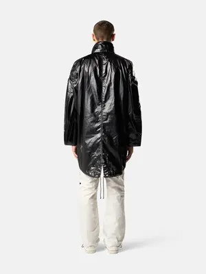 Stone Island Long Sleeve Jacket With Hidden Hood And Drawstring Hem