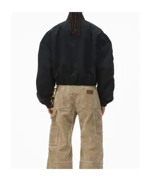 Alexander Wang Printed Logo Jacket - Black
