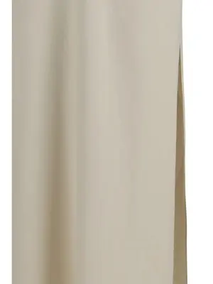 Brunello Cucinelli Side Slit Midi Skirt - No