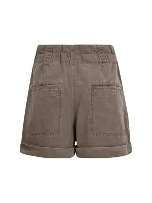 Isabel Marant Étoile Belted High-waist Shorts