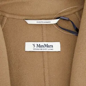 Max Mara Messi Belted Coat - Camel