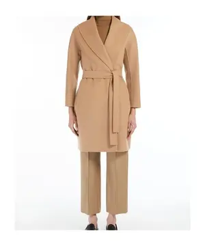 Max Mara Messi Belted Coat - Camel