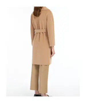 Max Mara Messi Belted Coat - Camel
