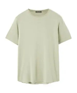 LORO PIANA Open-necked Black Shirt