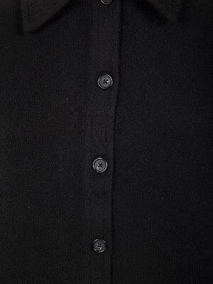 TOTEME Button-up Knitted Shirt With Lapel