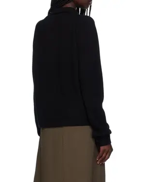 TOTEME Button-up Knitted Shirt With Lapel