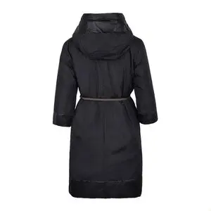 Max Mara Novef Quilted Down Coat - Black