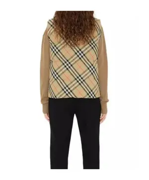 Burberry Checked Reversible Down Vest