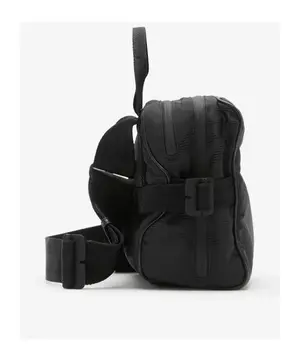 Burberry Check-pattern Zipped Messenger Bag