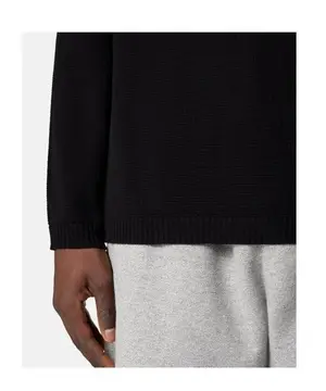 Stone Island Crew Neck Knitwear - Black
