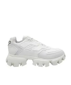 Prada Cloudbust Thunder Technical Fabric Sneakers - White