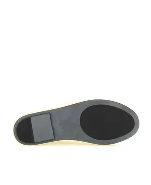 THE ROW Logo Ballerina Flats