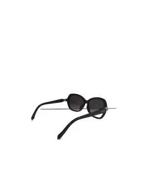 Roberto Cavalli Logo Embellished Cat Eye Sunglasses