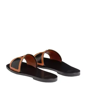 Valentino Garavani Square Open Toe Slides