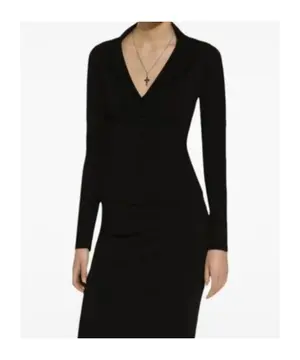 Dolce & Gabbana Logo Plaque Single-breasted Blazer