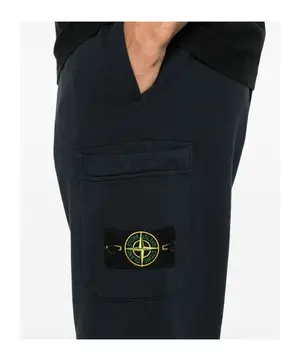 Stone Island Compass-motif Drawstring Track Pants