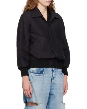 MAISON MARGIELA Dupion Bomber Jacket