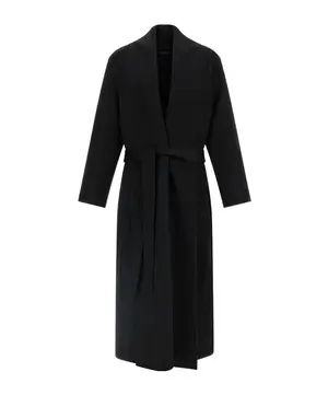 TOM FORD Double Splittable Shawl Coat - Black