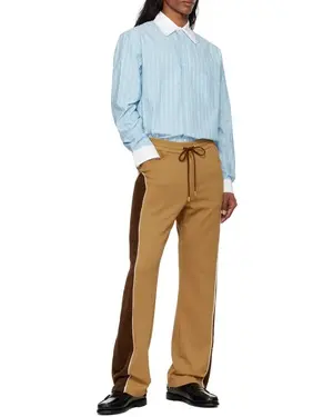 Casablanca Laurel Stripe Jacquard Shirt - Blue