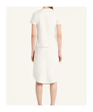 COURREGES Courrèges Logo Patch Crewneck T-shirt