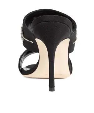 Manolo Blahnik Embellished Stiletto Sandals