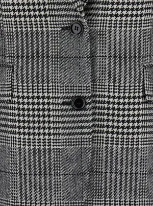 Dolce & Gabbana Single-breasted Glen Plaid Jacket