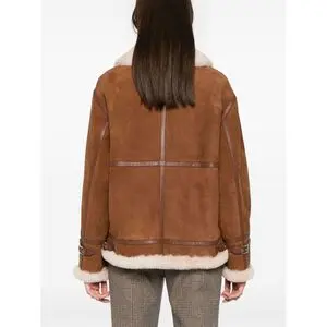 Ermanno Scervino Suede Aviator Jacket