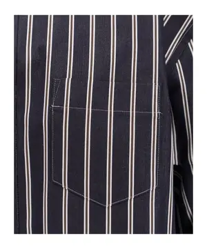 Sacai Long Sleeve Striped Shirt