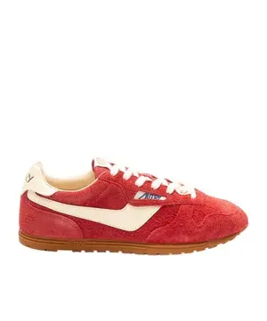 AUTRY Windspin Lace-up Sneakers - Red