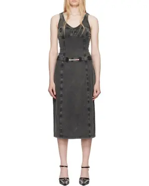DIESEL® D-inny Sleeveless Midi Dress