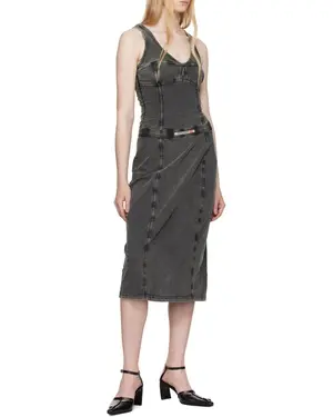 DIESEL® D-inny Sleeveless Midi Dress