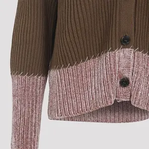 Marni Color-block Knitted Cardigan