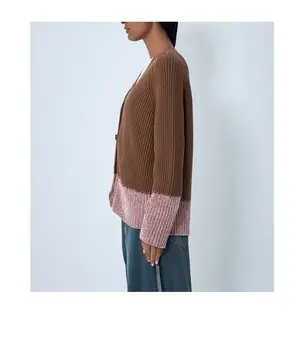 Marni Color-block Knitted Cardigan
