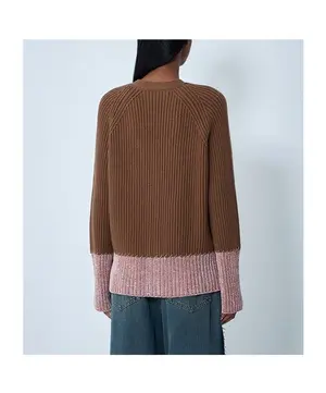 Marni Color-block Knitted Cardigan