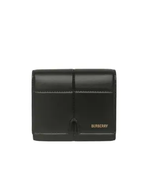Burberry Logo Wallet - Black