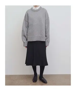 THE ROW Pleated Midi Skirt