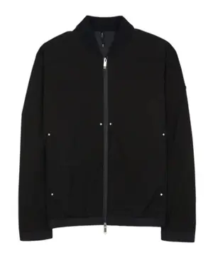 Moncler Long-sleeved Zip-up Bomber Jacket - No