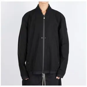 Moncler Long-sleeved Zip-up Bomber Jacket