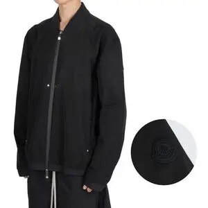 Moncler Long-sleeved Zip-up Bomber Jacket