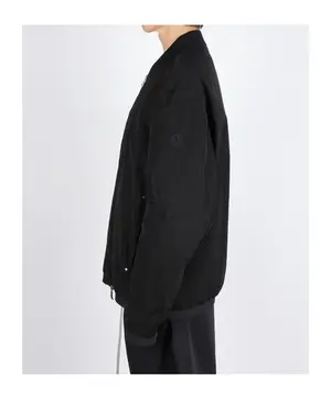 Moncler Long-sleeved Zip-up Bomber Jacket